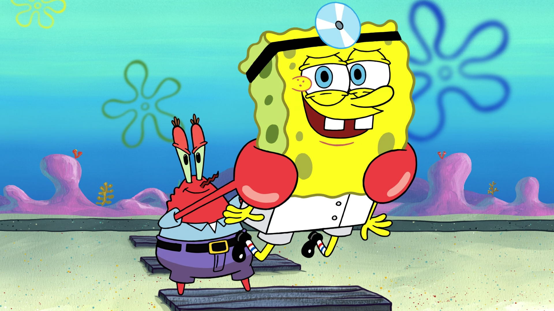 SpongeBuddy Mania - SpongeBob Episode - Squidward's Sick Daze