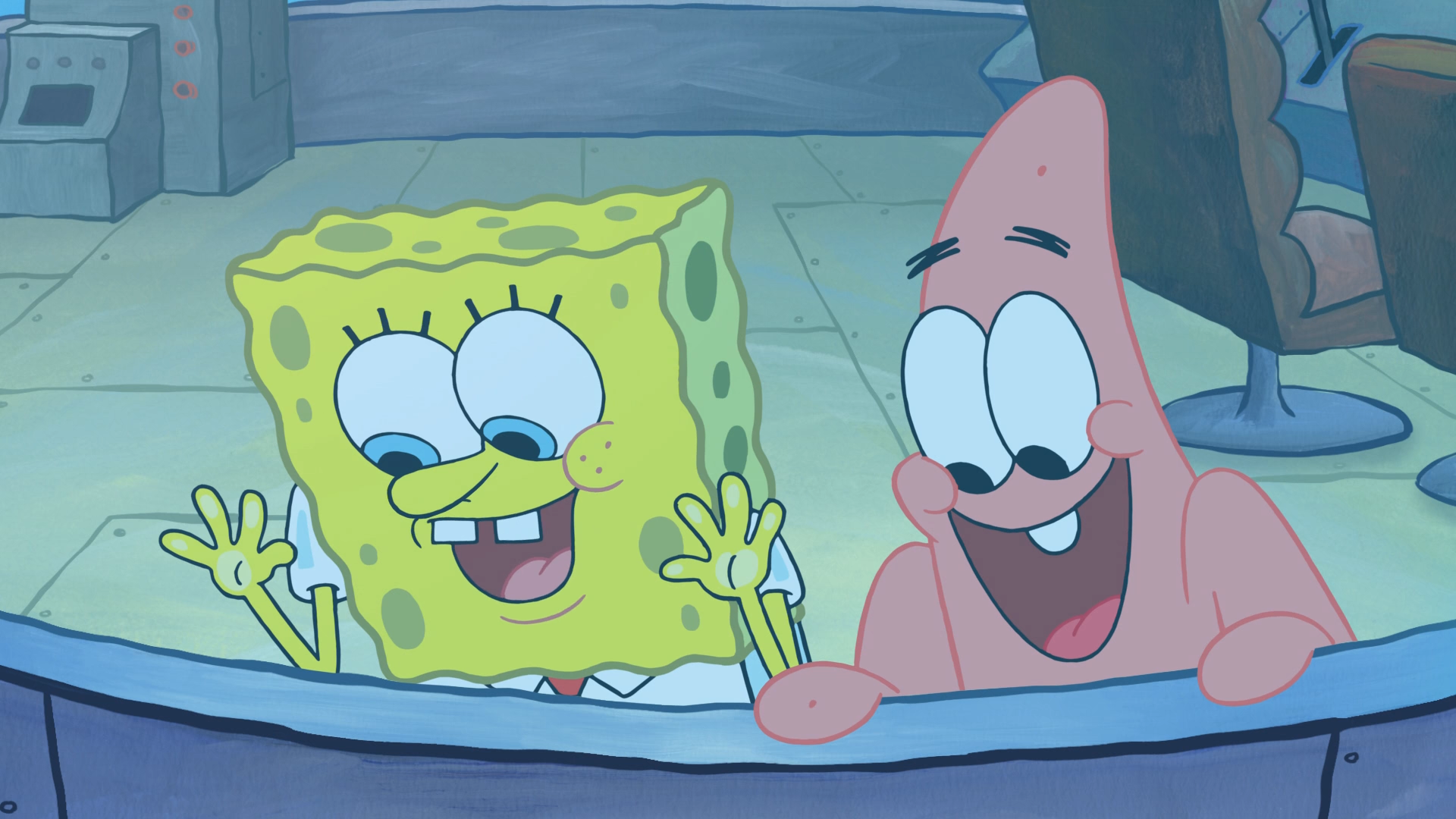 SpongeBuddy Mania - SpongeBob Episode - SpongeBob's Road to Christmas