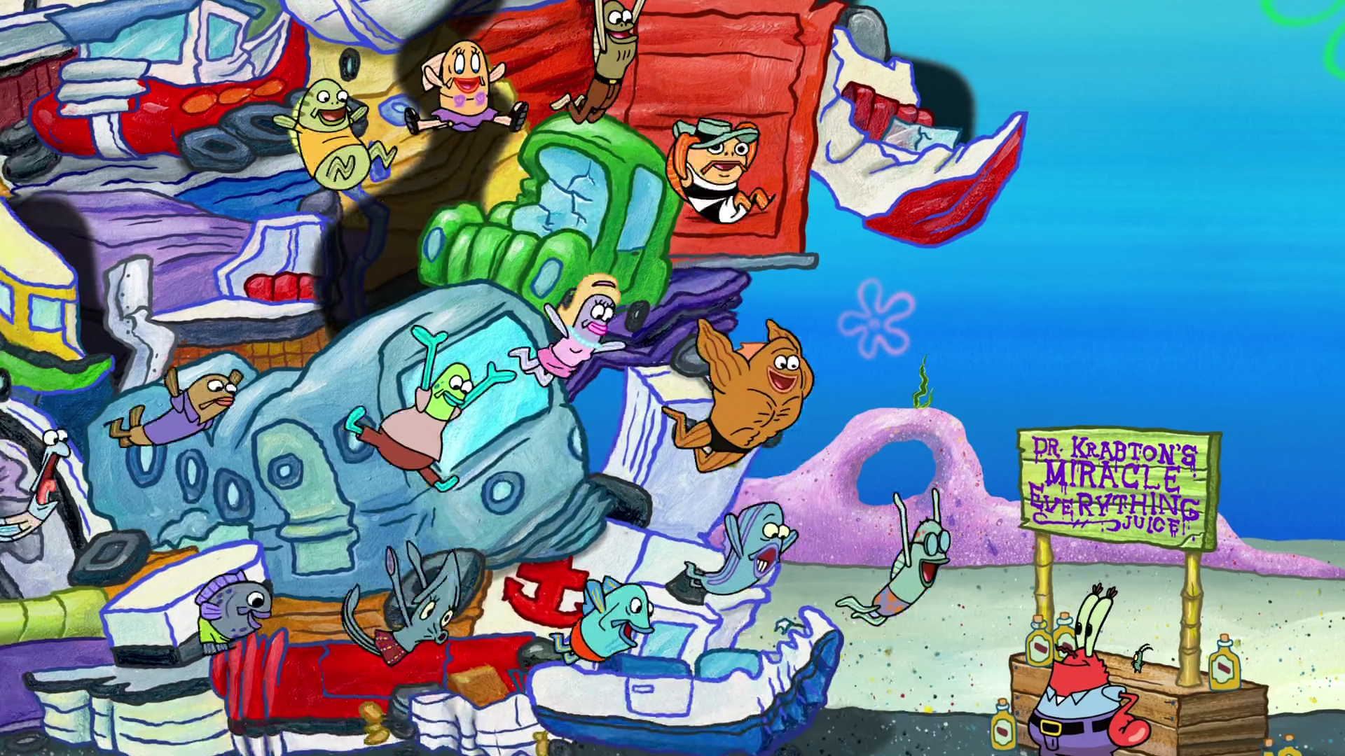 SpongeBuddy Mania - SpongeBob Episode - There Will Be Grease!