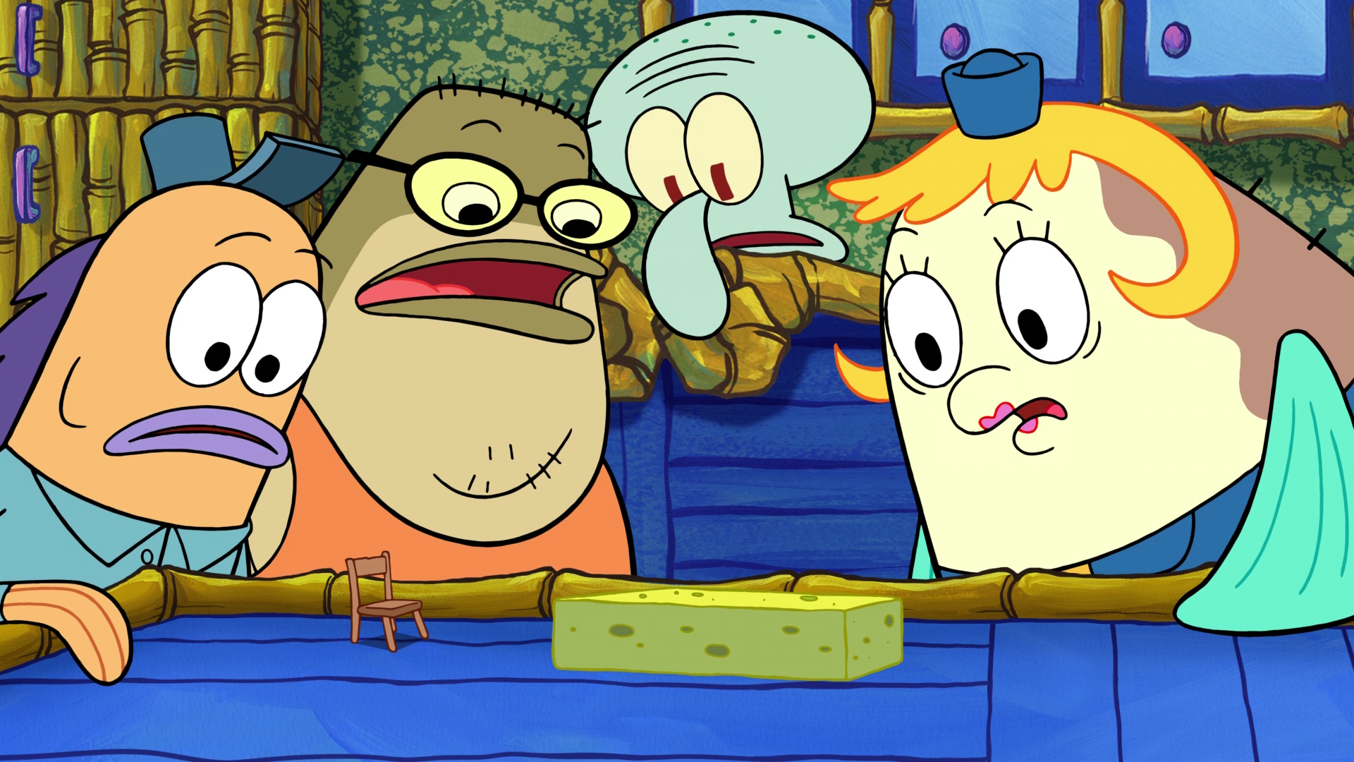 SpongeBuddy Mania - SpongeBob Episode - Sea-Man Sponge Haters Club