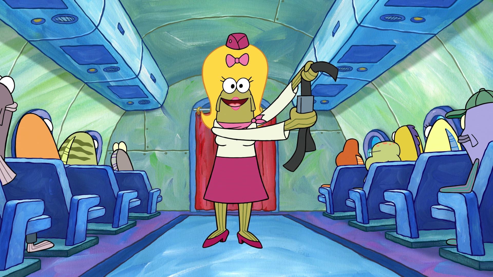 SpongeBuddy Mania - SpongeBob Episode - Plane to Sea