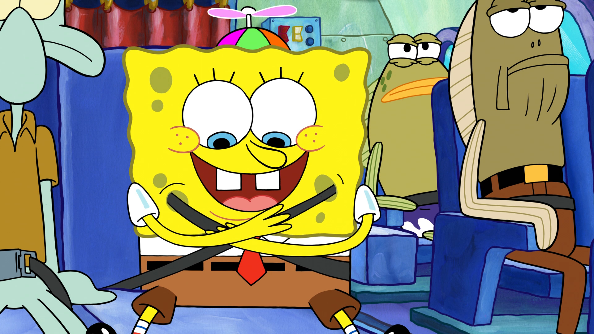 SpongeBuddy Mania - SpongeBob Episode - Plane to Sea