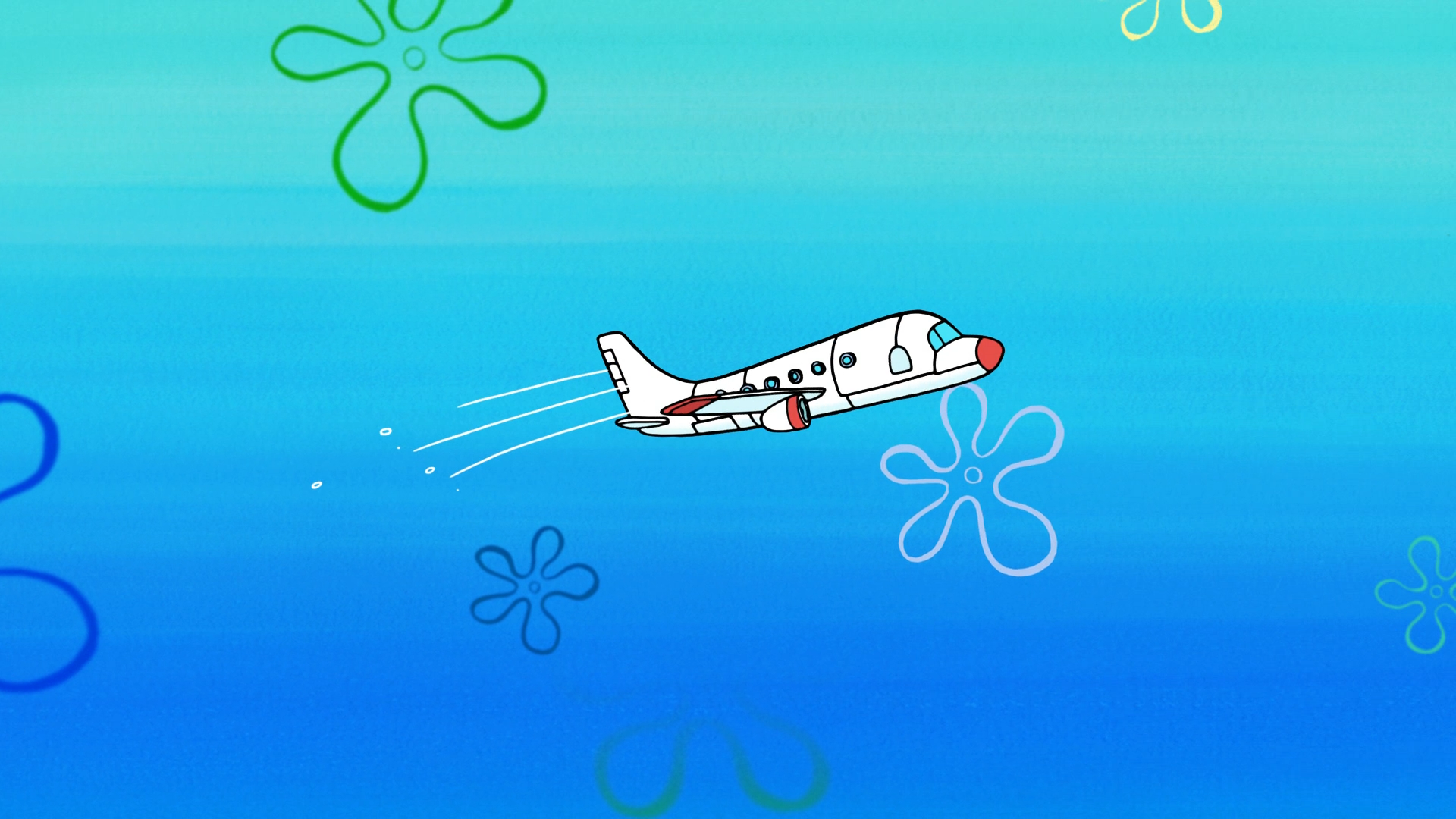 SpongeBuddy Mania - SpongeBob Episode - Plane to Sea