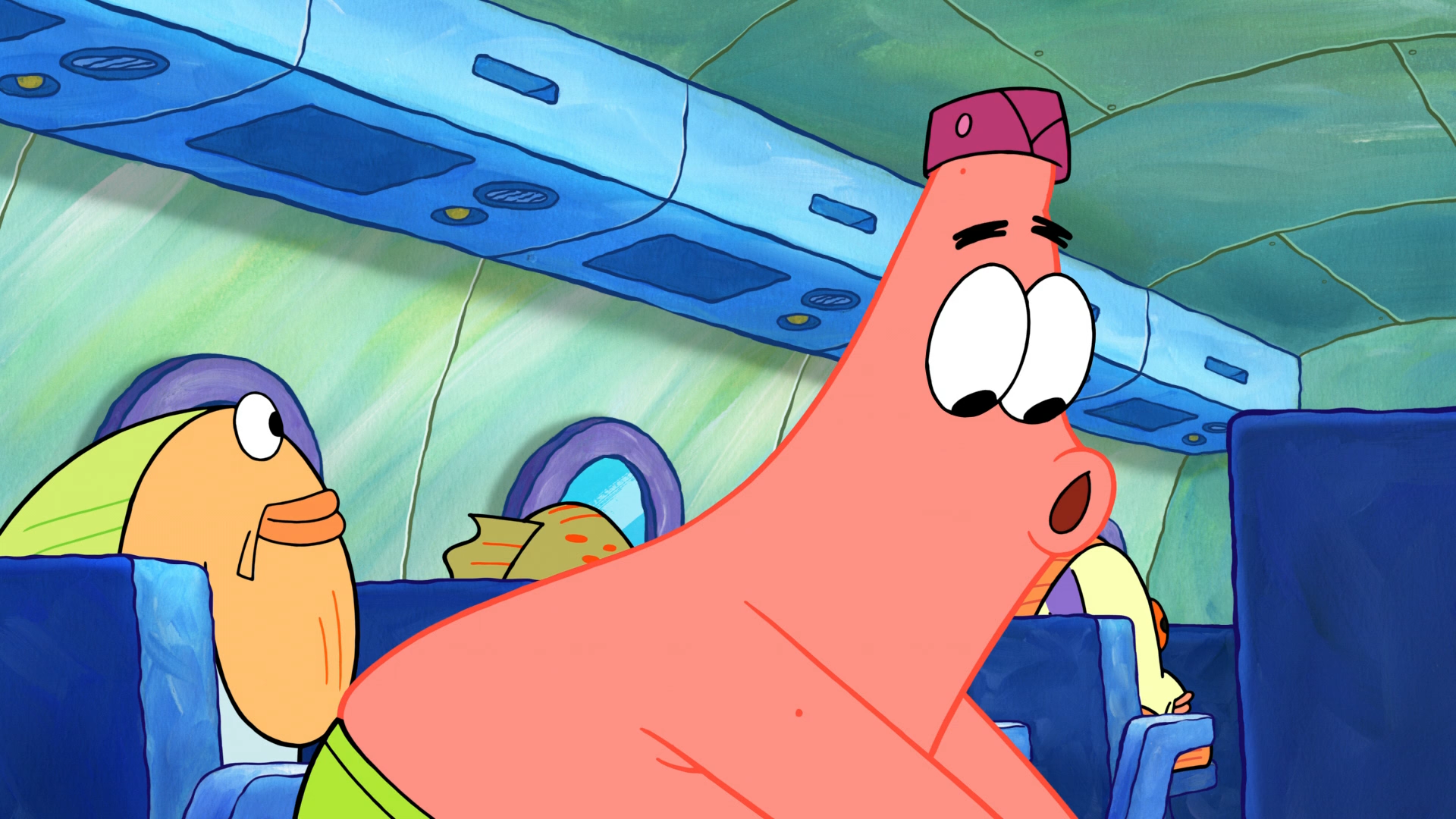 SpongeBuddy Mania - SpongeBob Episode - Plane to Sea