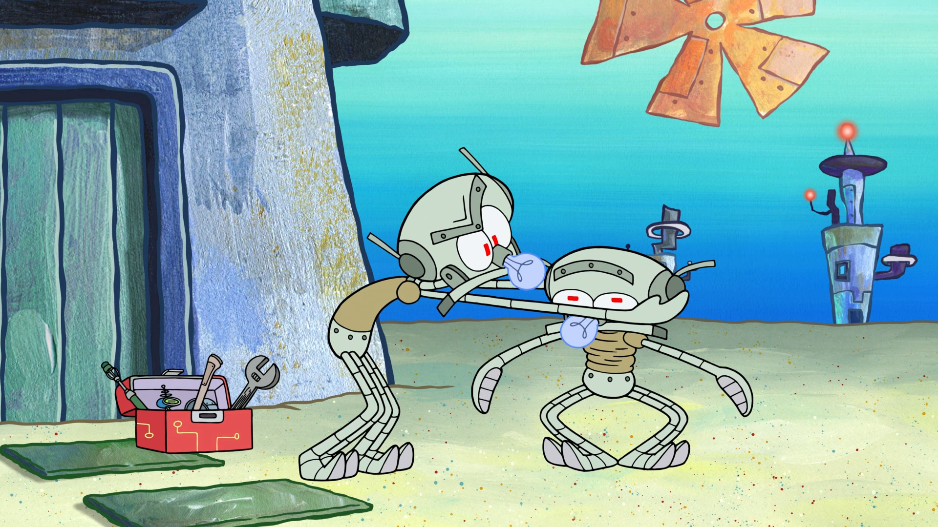 SpongeBuddy Mania - SpongeBob Episode - Welcome to Binary Bottom