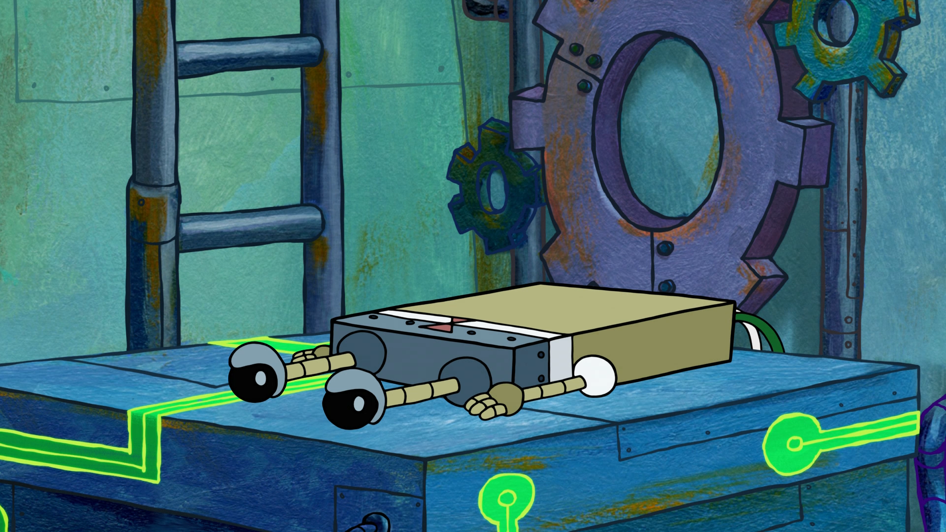 SpongeBuddy Mania - SpongeBob Episode - Welcome to Binary Bottom