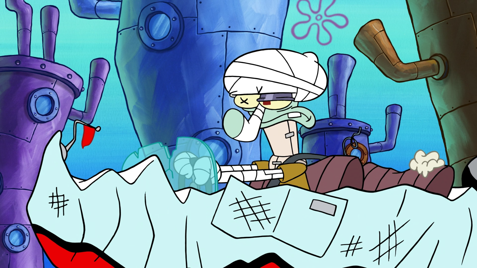 SpongeBuddy Mania - SpongeBob Episode - Yellow Pavement