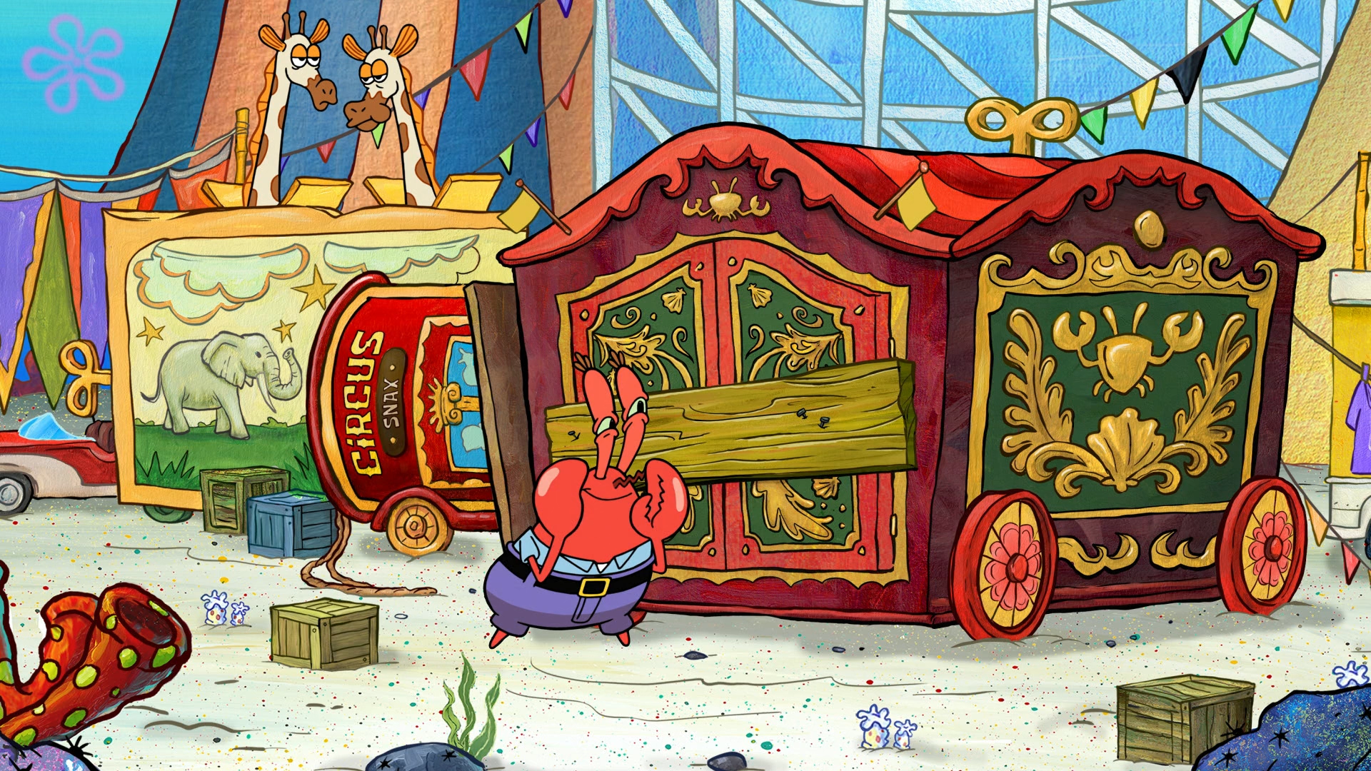 SpongeBuddy Mania - SpongeBob Episode - Big Top Flop