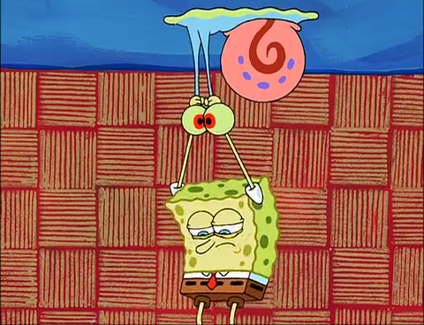 SpongeBuddy Mania - SpongeBob Episode - Gary Takes a Bath