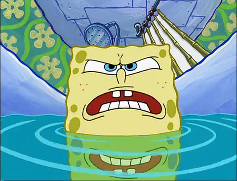 SpongeBuddy Mania - SpongeBob Episode - Gary Takes a Bath