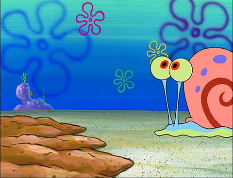 SpongeBuddy Mania - SpongeBob Episode - Gary Takes a Bath