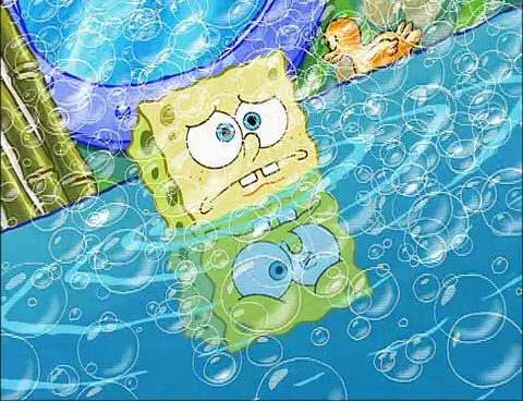 SpongeBuddy Mania - SpongeBob Episode - Gary Takes a Bath