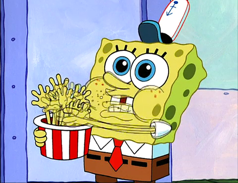 SpongeBuddy Mania - SpongeBob Episode - Graveyard Shift