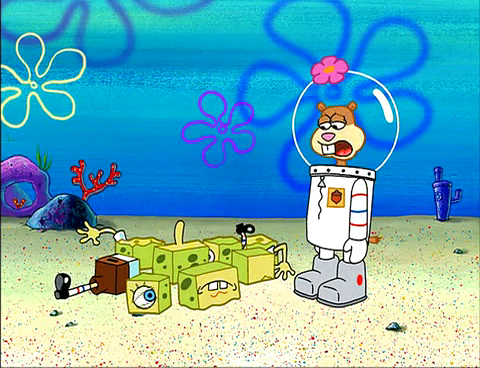 SpongeBuddy Mania - SpongeBob Episode - Sandy, SpongeBob, and the Worm