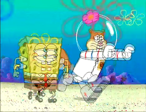 SpongeBuddy Mania - SpongeBob Episode - Sandy, SpongeBob, and the Worm