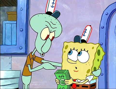 SpongeBuddy Mania - SpongeBob Episode - Squid On Strike