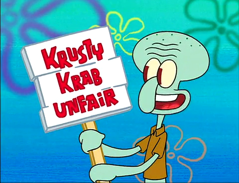 SpongeBuddy Mania - SpongeBob Episode - Squid On Strike