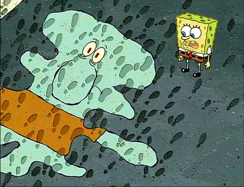 SpongeBuddy Mania - SpongeBob Episode - Squid On Strike