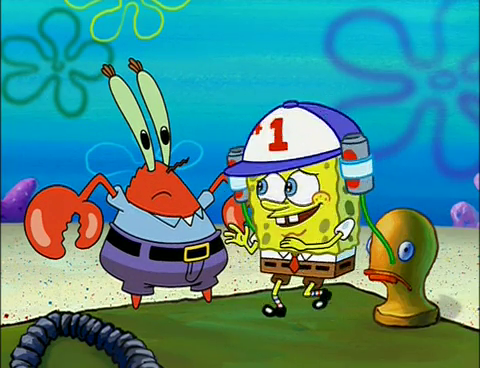 SpongeBuddy Mania - SpongeBob Episode - One Krabs Trash