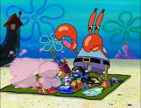 SpongeBuddy Mania - SpongeBob Episode - One Krabs Trash