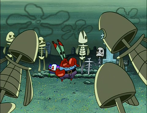 SpongeBuddy Mania - SpongeBob Episode - One Krabs Trash