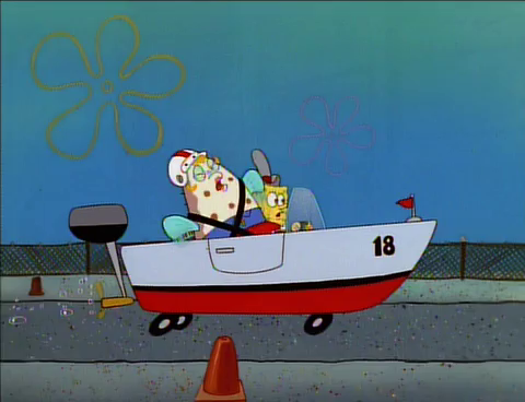 SpongeBuddy Mania - SpongeBob Episode - Boating School