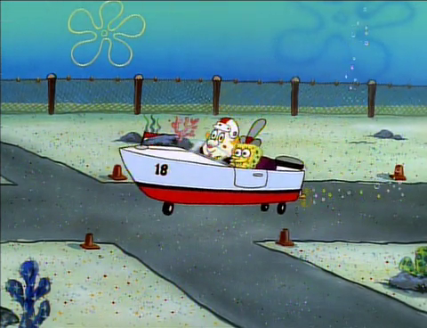 SpongeBuddy Mania - SpongeBob Episode - Boating School