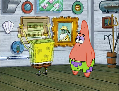 SpongeBuddy Mania - SpongeBob Episode - Wet Painters