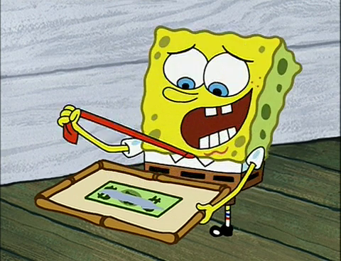 SpongeBuddy Mania - SpongeBob Episode - Wet Painters