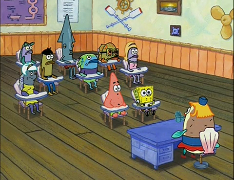 SpongeBuddy Mania - SpongeBob Episode - New Student Starfish