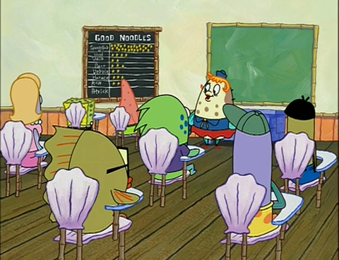 SpongeBuddy Mania - SpongeBob Episode - New Student Starfish