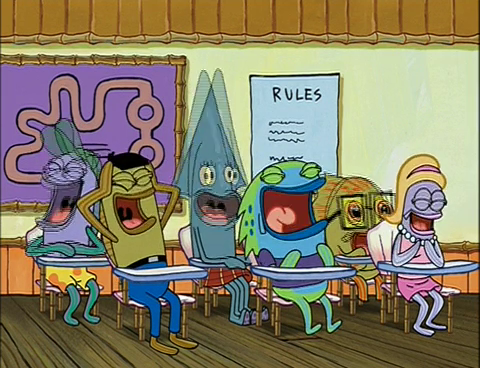 SpongeBuddy Mania - SpongeBob Episode - New Student Starfish