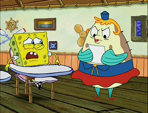 SpongeBuddy Mania - SpongeBob Episode - New Student Starfish