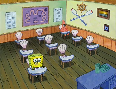 SpongeBuddy Mania - SpongeBob Episode - New Student Starfish