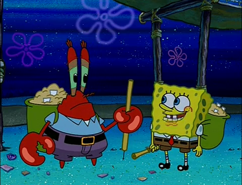 SpongeBuddy Mania - SpongeBob Episode - Mid-Life Crustacean