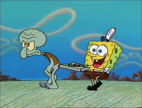 SpongeBuddy Mania - SpongeBob Episode - Pizza Delivery