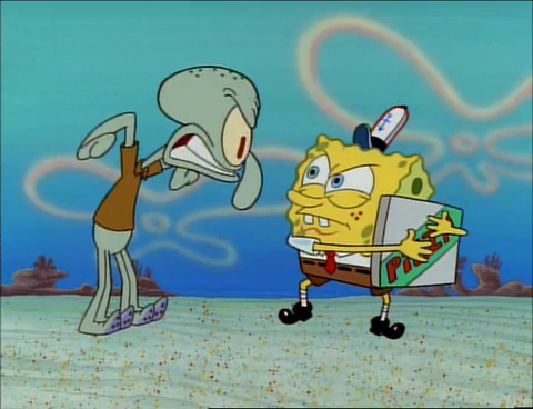 SpongeBuddy Mania - SpongeBob Episode - Pizza Delivery