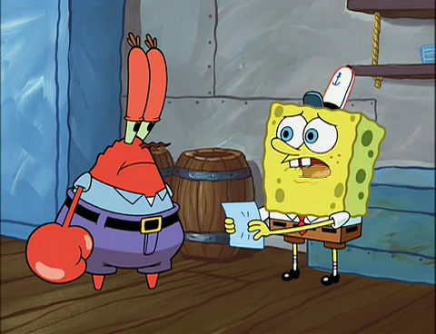 SpongeBuddy Mania - SpongeBob Episode - Fear of a Krabby Patty