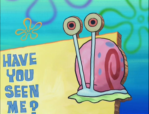 SpongeBuddy Mania - SpongeBob Episode - Have You Seen This Snail?