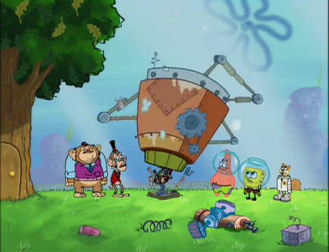 SpongeBuddy Mania - SpongeBob Episode - Chimps Ahoy