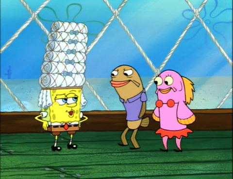 SpongeBuddy Mania - SpongeBob Episode - Wigstruck