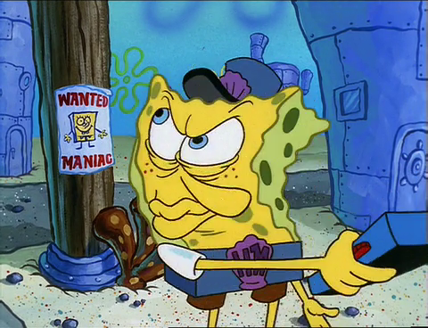 SpongeBuddy Mania - SpongeBob Episode - Hall Monitor