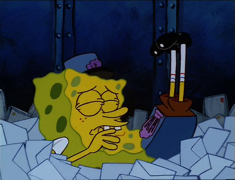 SpongeBuddy Mania - SpongeBob Episode - Hall Monitor