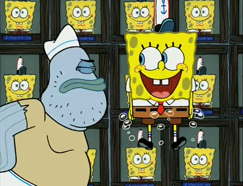 SpongeBuddy Mania - SpongeBob Episode - The Original Fry Cook