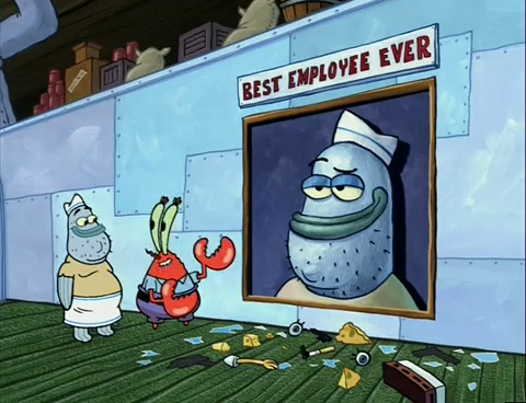 SpongeBuddy Mania - SpongeBob Episode - The Original Fry Cook