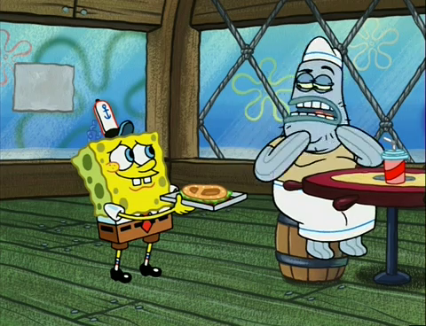 SpongeBuddy Mania - SpongeBob Episode - The Original Fry Cook