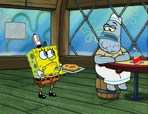 SpongeBuddy Mania - SpongeBob Episode - The Original Fry Cook