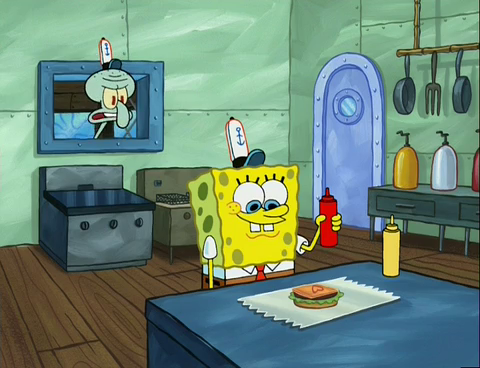 SpongeBuddy Mania - SpongeBob Episode - The Original Fry Cook