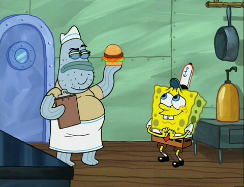 SpongeBuddy Mania - SpongeBob Episode - The Original Fry Cook