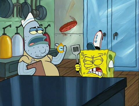SpongeBuddy Mania - SpongeBob Episode - The Original Fry Cook
